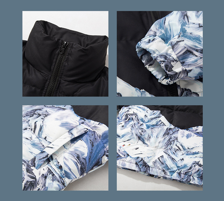 Fashion Grosir Jaket Puffer Sublimasi Kustom, kualitas tinggi Fashion ...