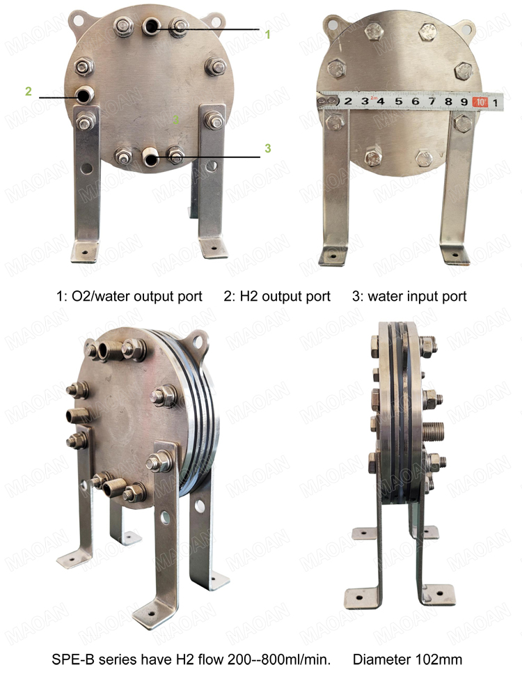 Titanium Hho Dry Cell Hydrogen Generator - 0 To 800ml/min, High Quality ...