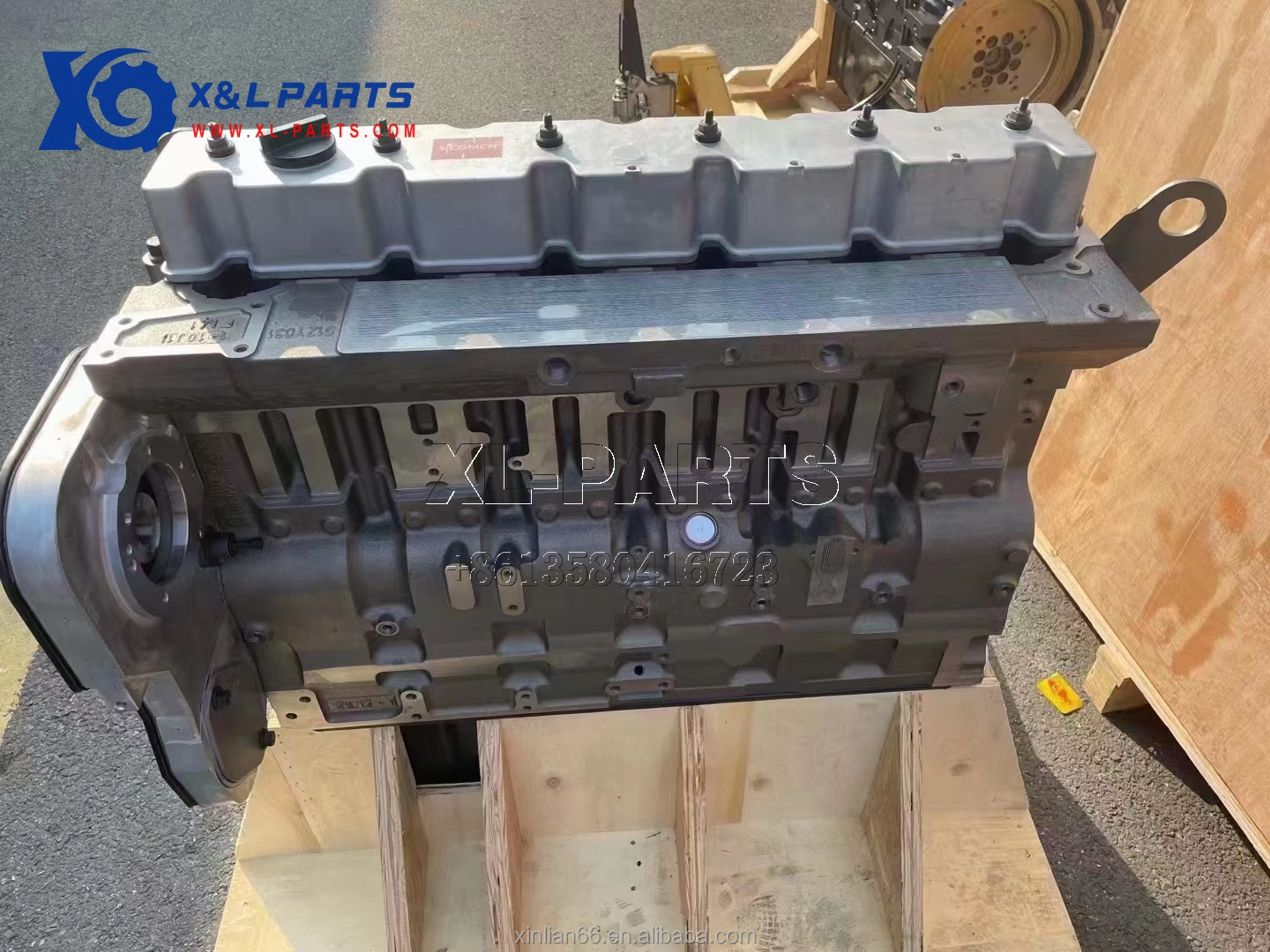 Long Block For Cummins 6cta8.3 Diesel Engine Compatible With Komatsu ...