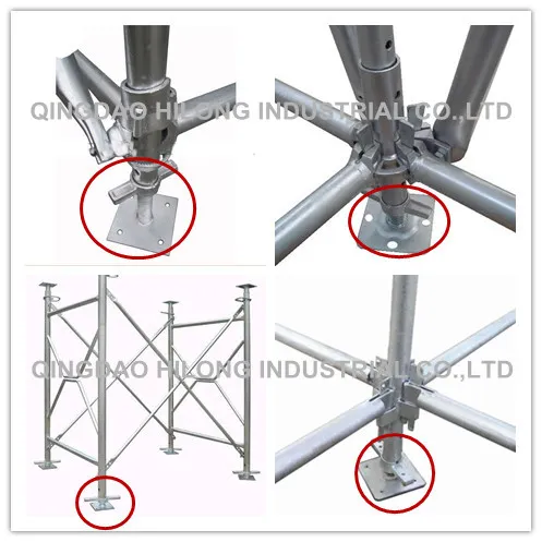 Scaffolding Screw Jack/u Head Jack With Base Plate, Bossgoo.com의 고품질 ...