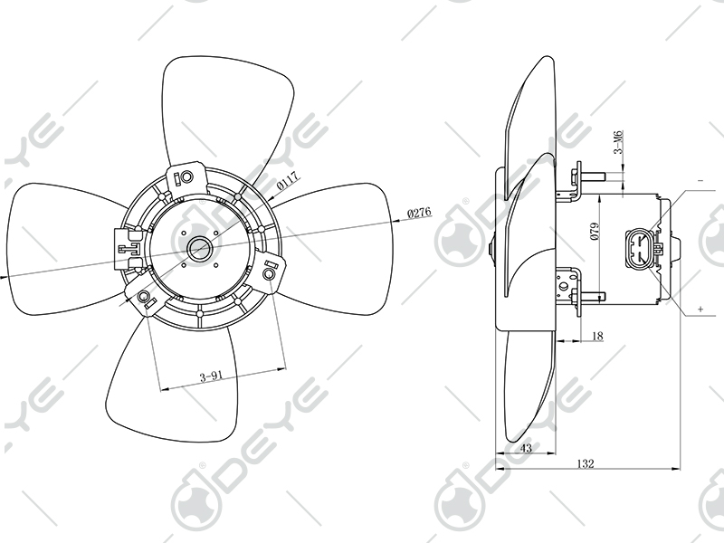 Auto Radiator Cooling Fan For Holdenbarina Hatchback Opel, High Quality ...