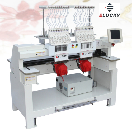Commercial Two-head Embroidery Machine, High Quality Commercial Two ...