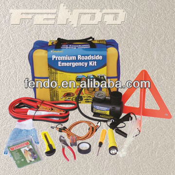 Auto Survival Emergency Repair Kit With Warning Triangle, High Quality ...