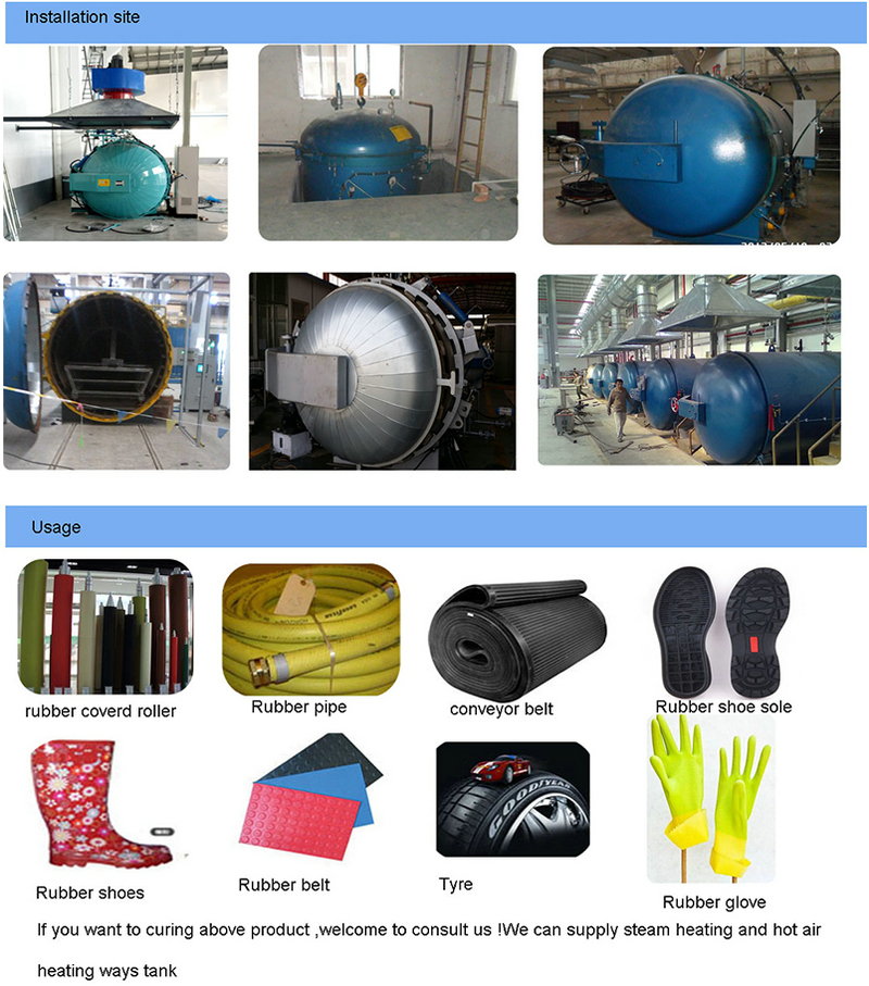 High Temperature Steam Rubber Autoclave Curing Chamber, High Quality ...