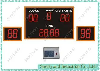 Red Led Water Polo Scoreboard With Shot Clock , Ultra Brigh, High ...