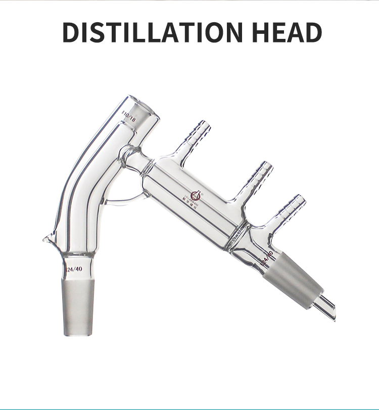 Lab Glass Vacuum Distillation Equipment: Jacketed Double Layer ...