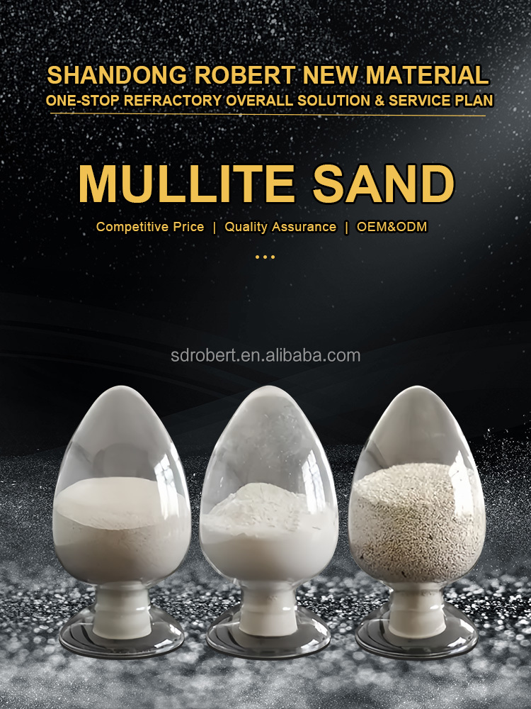 High Alumina Mullite Particle Powder - Factory Supply Al2o3 Heat & Fire ...