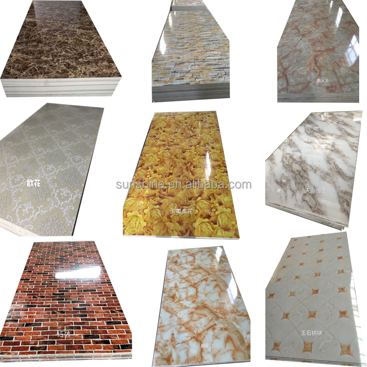 Spc Marble Sheet Board Panel Fabrication Machine For Indoor Interior ...