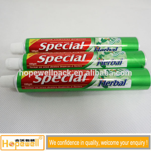 Empty Plastic Barrier Cosmetics Laminated Toothpaste Tube, Cream Tube ...