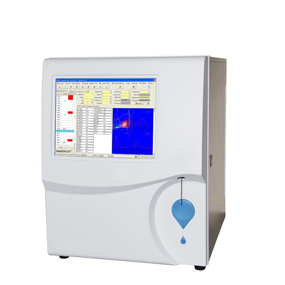 Drawell Hematology Analyzer 3 Parts Differential Lab Machine, High ...