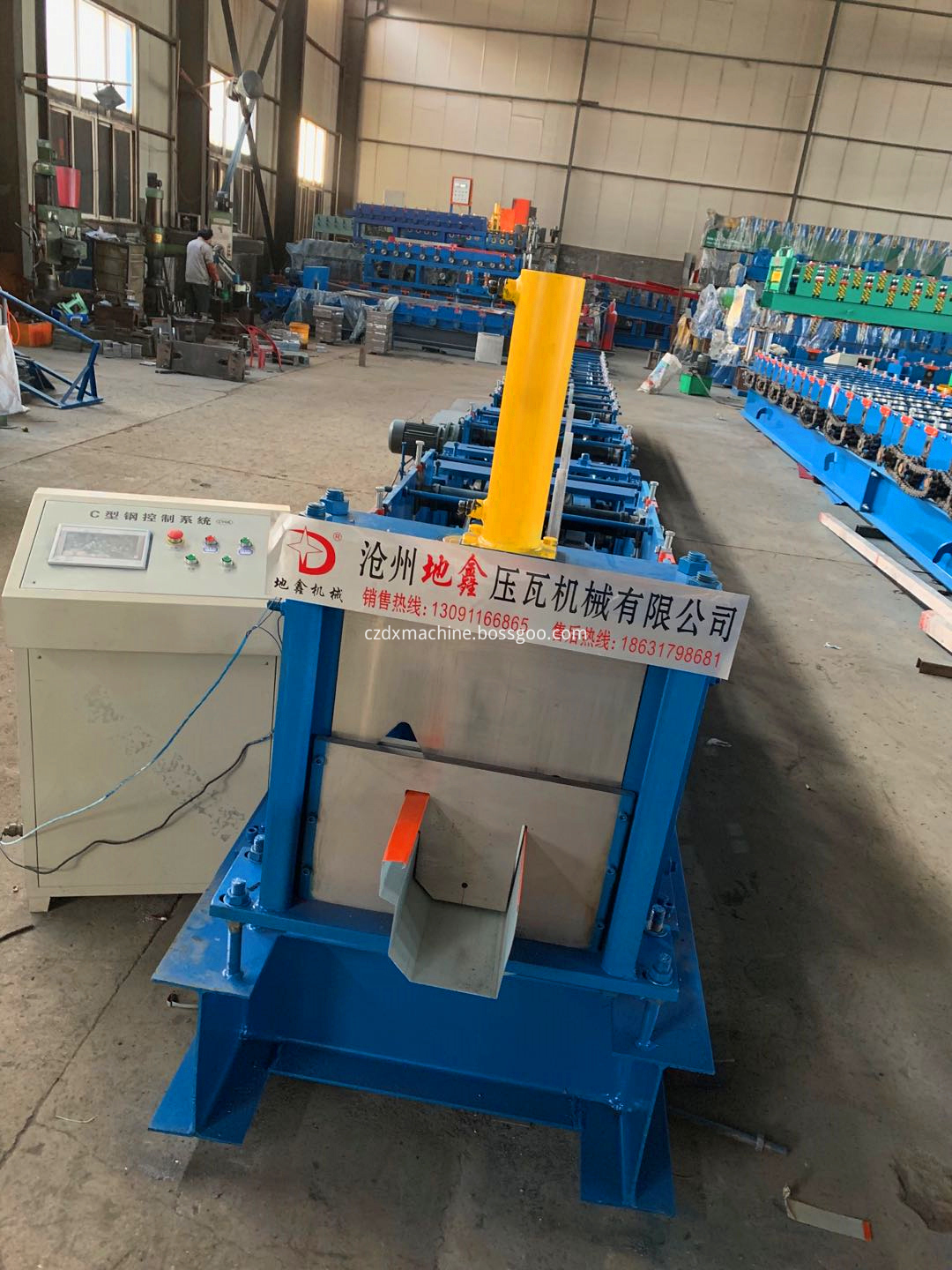 Roofing Rain Water Seamless Metal Gutter Machine, High Quality Roofing ...