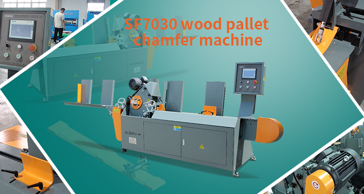 Siemens Plc Automatic Wood Chamfer Machine For Stringers And Pallets ...
