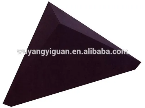Triangle-shaped Fabric Sound Absorbing Materials, High Quality Triangle ...