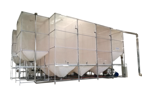 Polystyrene Eps Material Silo System For Polystyrene Beads, High ...