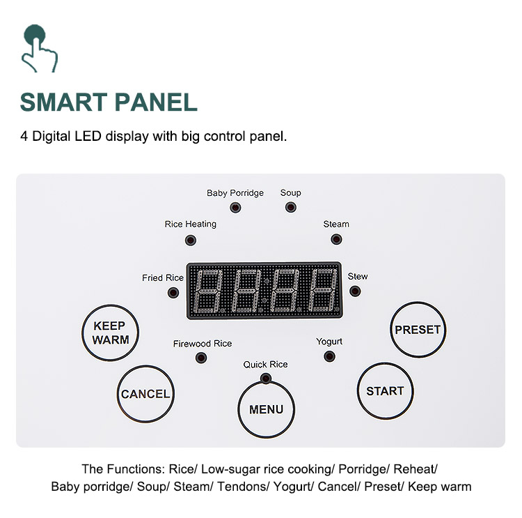 3l Commercial Intelligent Rice Cooker - Factory Wholesale ...