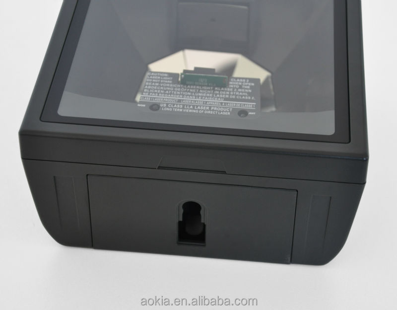 Ak-8200 Desktop Barcode Scanner: High-speed Omnidirectional Laser ...