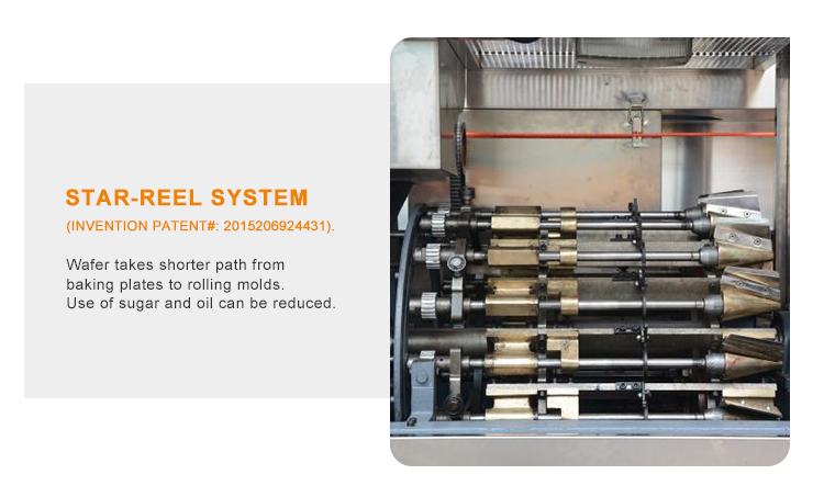 Automatic Monaka Wafer Production System For Baking Machines, High ...