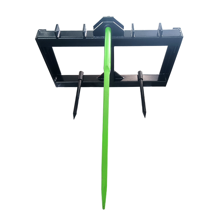 Tractor Front Bale Spear Frame For Hay Loading Machine, High Quality ...