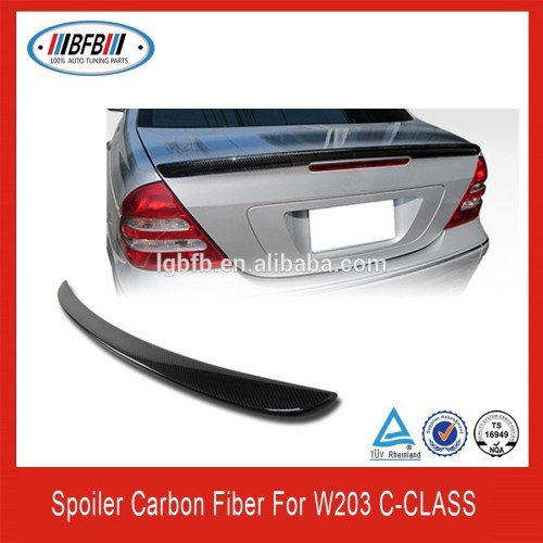 Carbon Truck Spoiler Carbon Fiber Rear Spoiler For W203 C Class, High ...