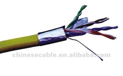 Iec Standarded Aluminum Foil Shield 100mhz Ftp Cat5e Cable, High Quality Iec Standarded Aluminum ...