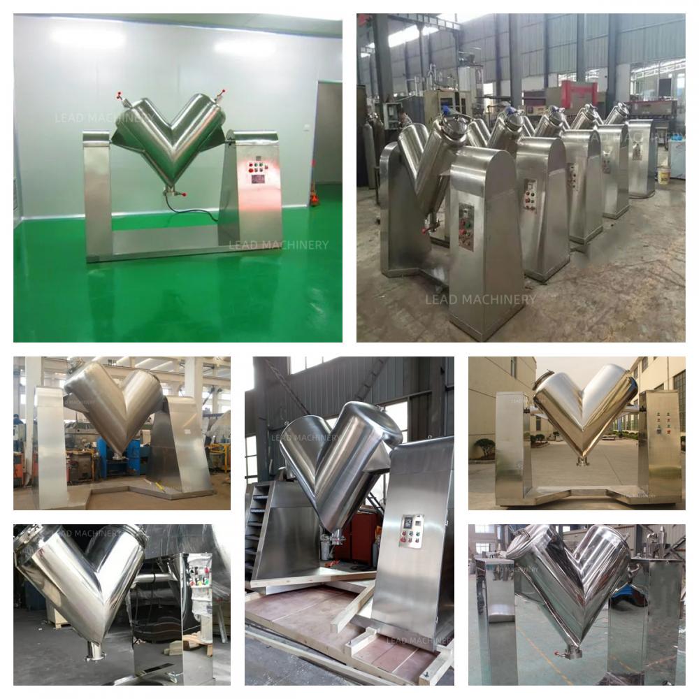 Powder V Type Mixing Machine V Shape Mixer, High Quality Powder V Type ...