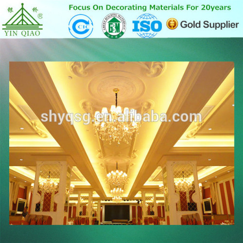 Gypsum Cornice Ceiling Centre Lamp Panel For Interior Decoration, High ...