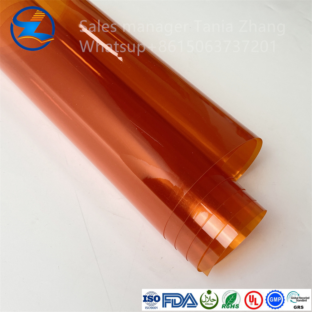Colored Pvc Rigid Sheet Roll Blister Packing, High Quality Colored Pvc ...