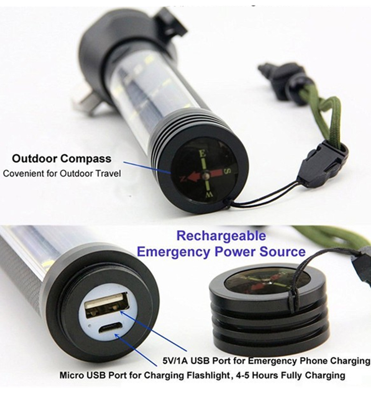 Car Emergency Rescue 3.7v Rechargeable Led Flashlight, High Quality Car ...