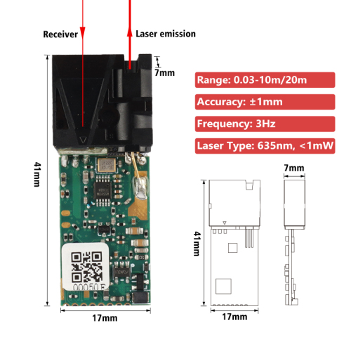 Arduino 레이저 거리 측정 센서 모듈 의 고품질 Arduino 레이저 거리 측정 센서 모듈