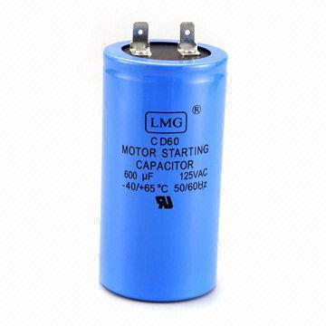 Motor Start Capacitor With 110 To 330v Ac Rated Voltage And 20 To 1 ...