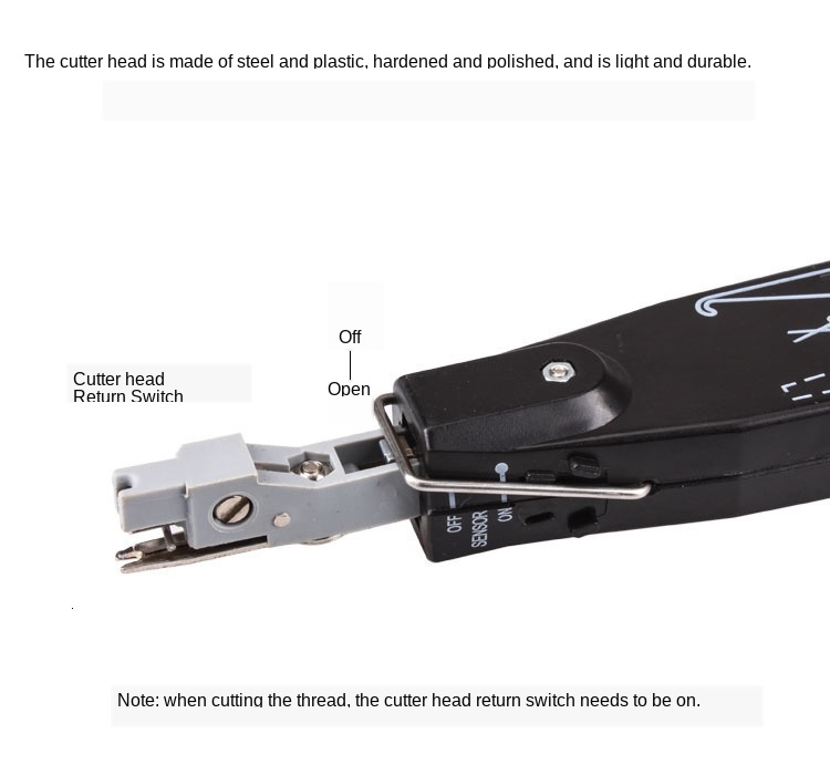 110 Wire Cutter Knife Telecom Pliers Krone Lsa Punch Down Tool For Rj45 ...