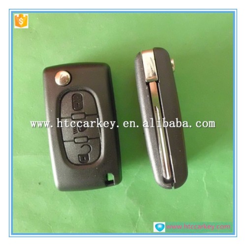 Auto Blank Key 3 Button Flip Key Factory For Citroen, High Quality Auto ...