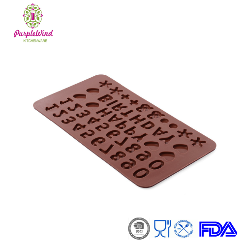 Diy Numbers Symbols Mold For Ice / Chocolate /decorating Silicone Ice ...