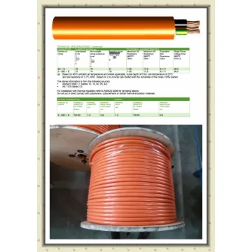 As/nzs Orange Circular Pvc Oc Power Cable Building Construction Wire ...