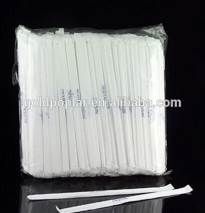 Individually Paper Wrapped Plastic Drinking Straw, High Quality ...