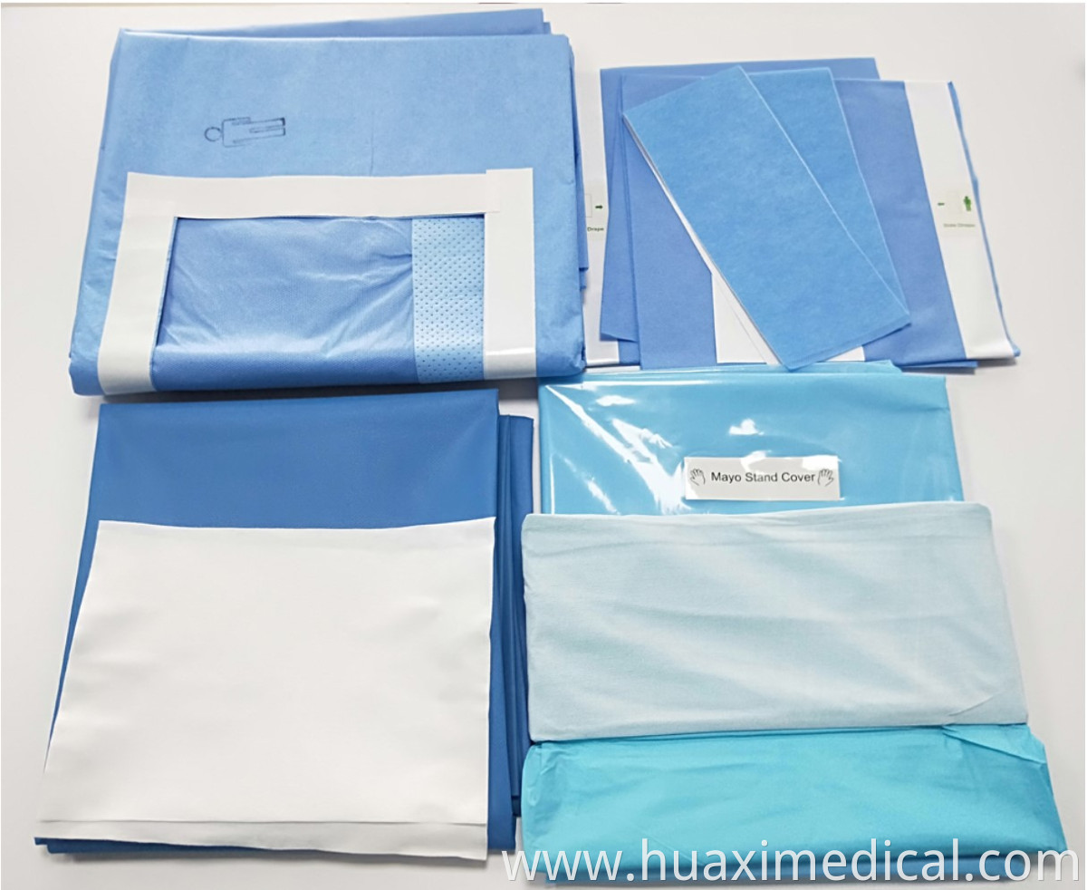 Disposable Sterile Surgical HIP Drape Surgery Pack China Manufacturers ...