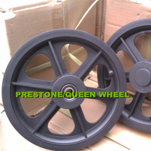 12 Inch/ 12" Plastic Spoke Wheel With Bearings And Cap, High Quality 12 ...