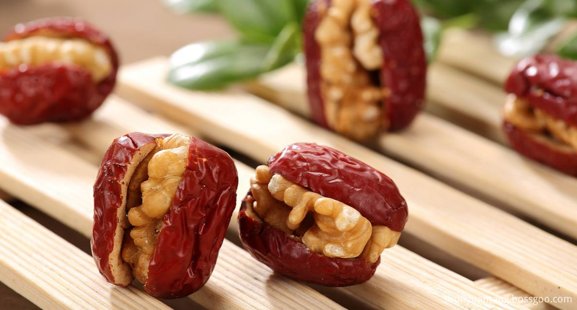 Red Dates With Walnut Kernels Jujube, High Quality Red Dates With ...