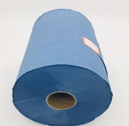 Commercial Recycled Pulp Blue Disposable Tissues Roll, High Quality ...