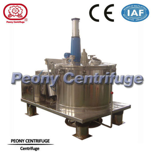 Scraper Bottom Discharge Pharmaceutical Centrifuge / Perforated Basket ...