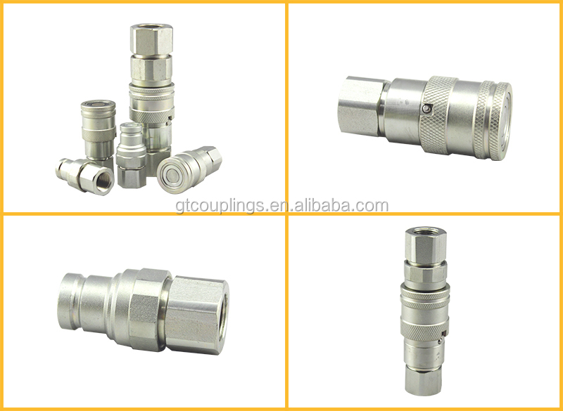 Iso 16028 Quick Connect Coupler: 1/4 Female Pipe Thread - Faster Ffi ...