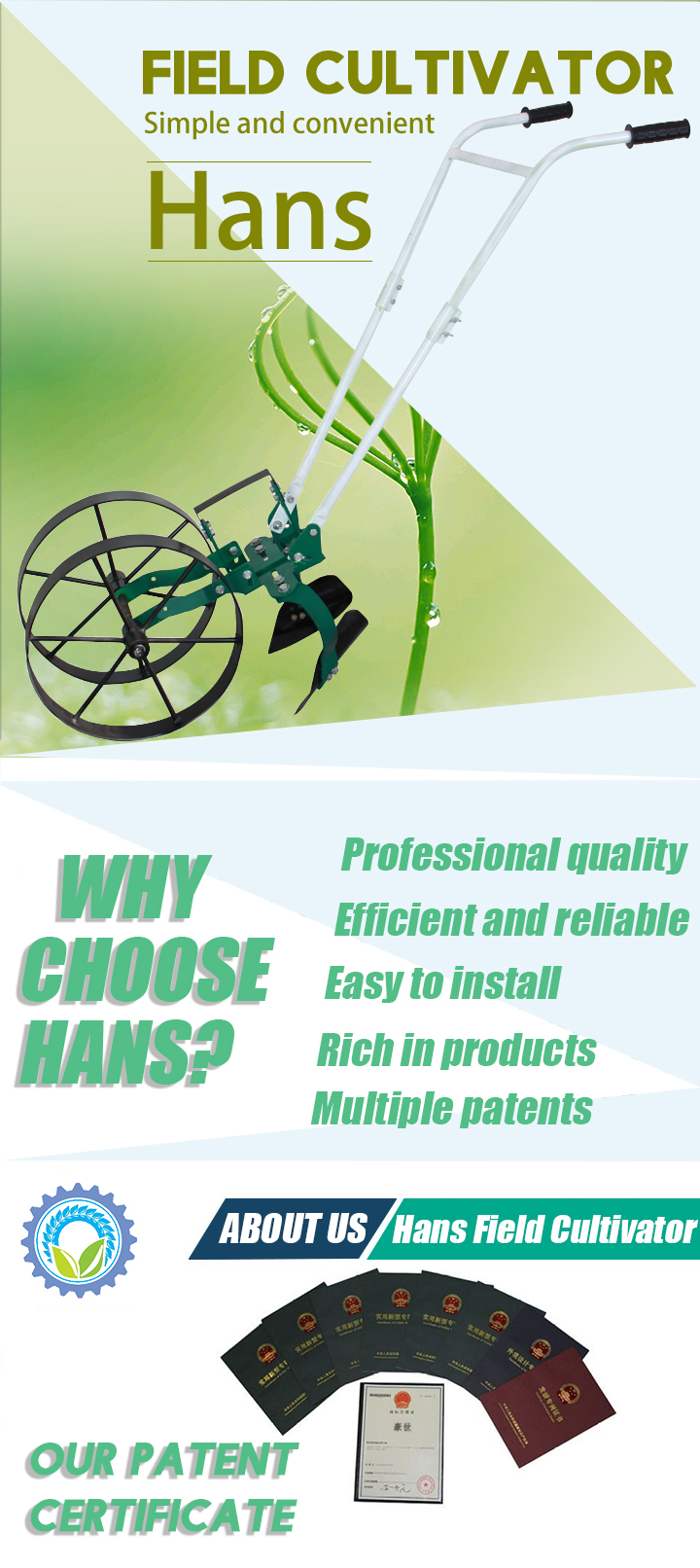 Manual Tiller And Cultivator Ploughing Solutions, High Quality Manual ...