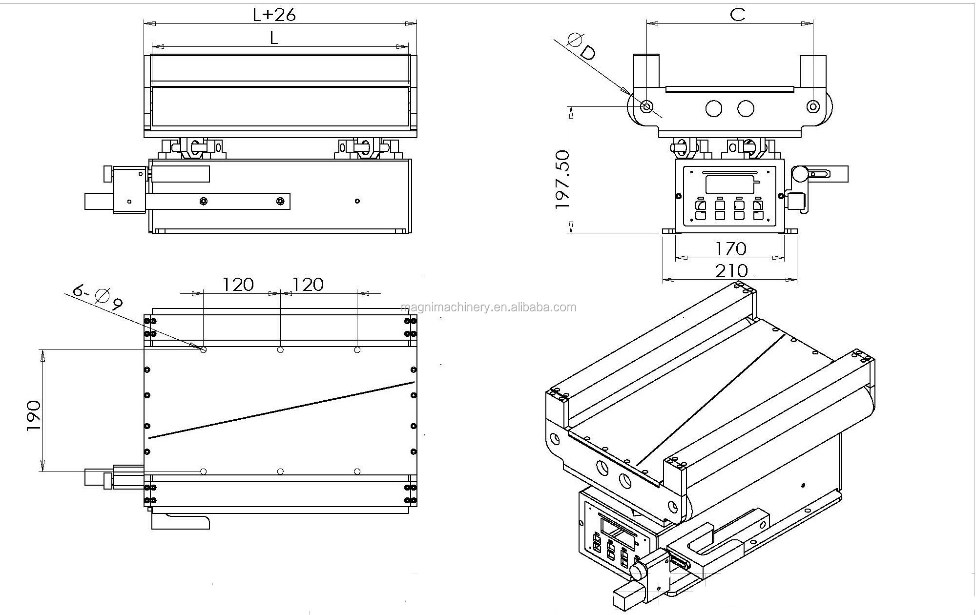 Magni Web Guide System Intermediate Guide Roller System, High Quality ...