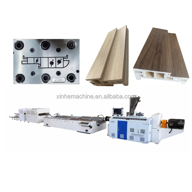 Flame-retardant Acid-alkali-resistant Pvc Door Frame Production Line ...