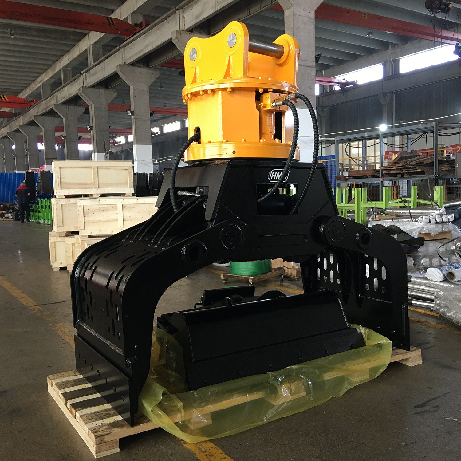 Hydraulic Rotary Demolition Sorting Grab Selector Grapple Factory, High ...