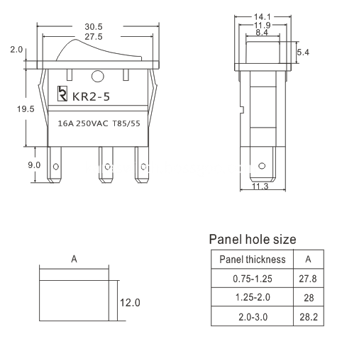 Rocker Switch For Heater, High Quality Rocker Switch For Heater on ...