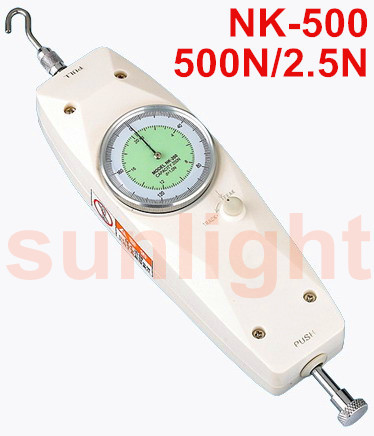 Analog Push And Pull Force Gauge Force Tester 500n/50kg Nk-500, High ...