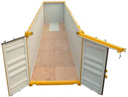40' Open Top Container Type I, High Quality 40' Open Top Container Type ...