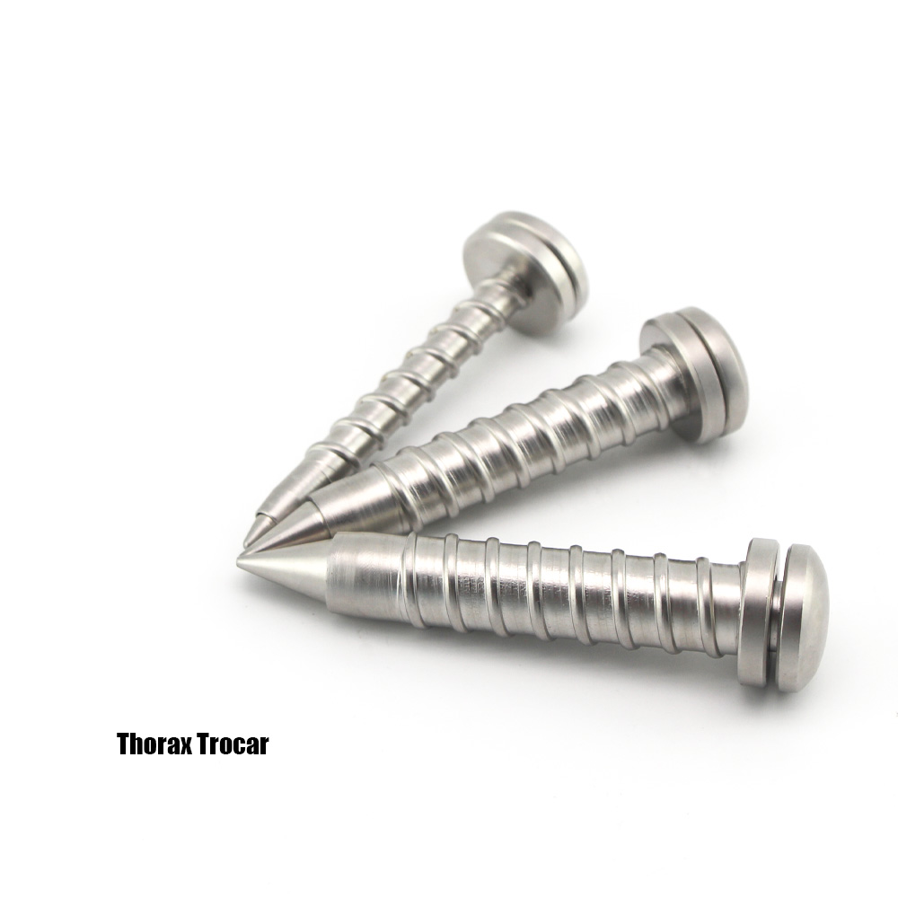 Laparoscope Surgical Instrument Thoracoscopic Thorax Trocar, High ...