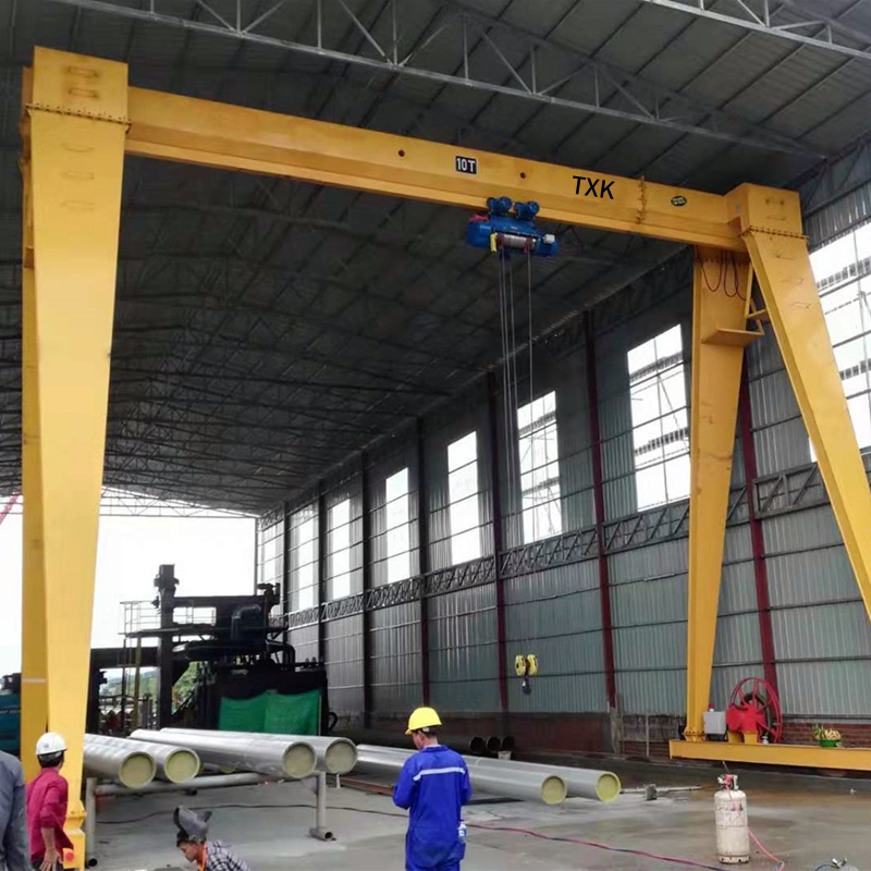 Txk 12.5ton Monorail Hoist Gantry Crane With European Wire Rope Hoist ...
